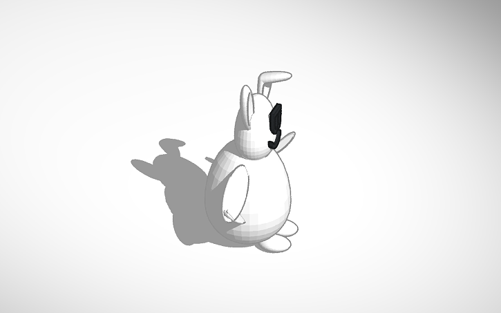 3D design Tim The Sassy Rabbit - Tinkercad