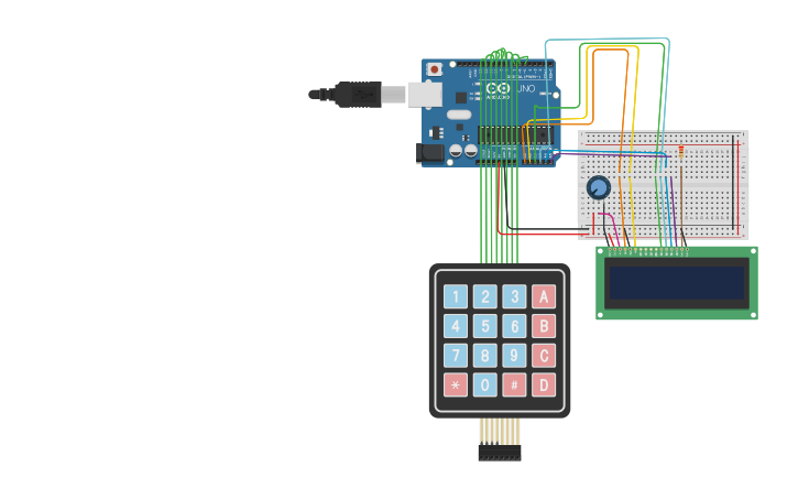 Circuit design Math game - Tinkercad