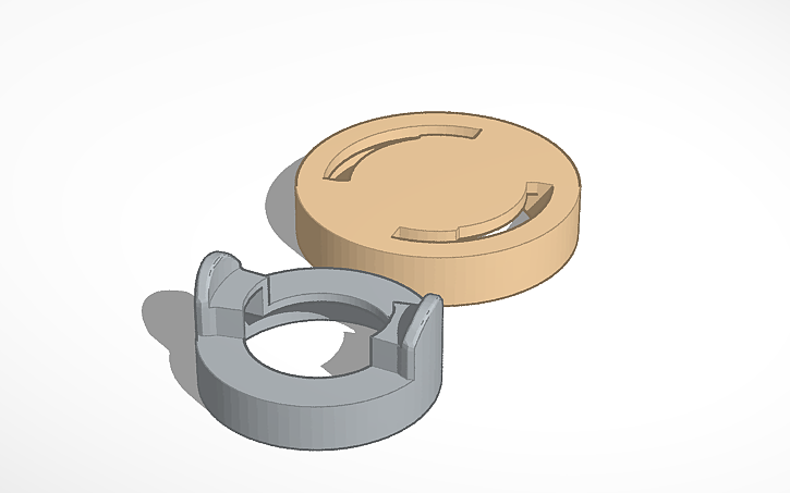 3D design Beyblade base Template!!! - Tinkercad