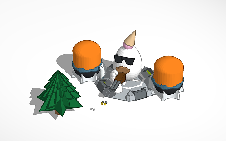 3D design shell shockers - Tinkercad