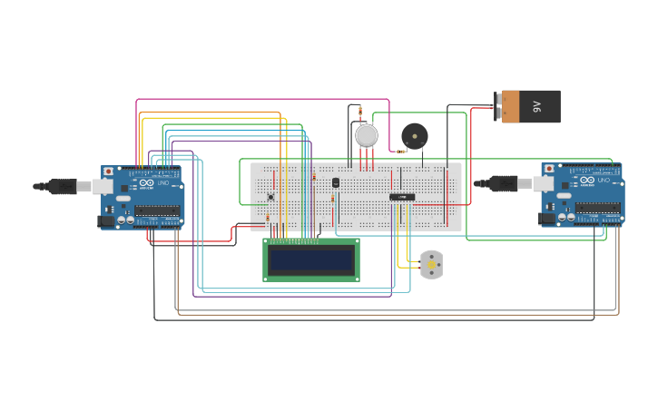 Circuit design Proyek 1 - Fire Extinguisher System with I2C ...