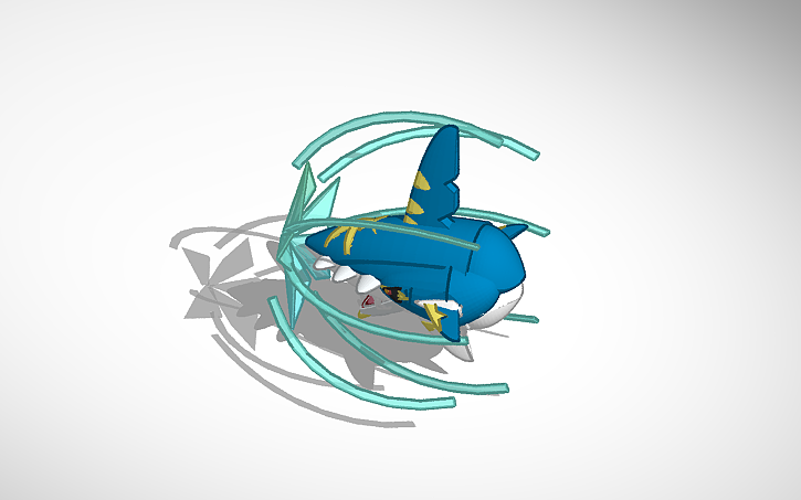 3D design Mega Sharpedo | Tinkercad
