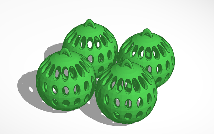 3D design Christmas Ornament - Tinkercad