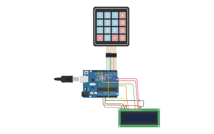Circuit design Calculator Based On Arduino - Tinkercad