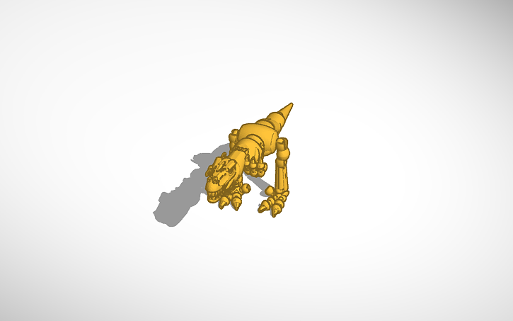 3d Design Dinosaur Tinkercad