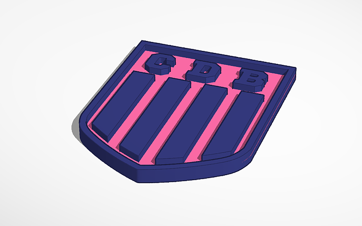 3D design Club Deportivo Berazategui, | Tinkercad