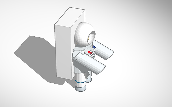 3D design astronaut | Tinkercad