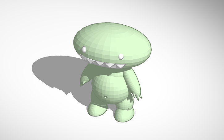 3D design Classic Chompu-Chan - Toothier #chompu | Tinkercad
