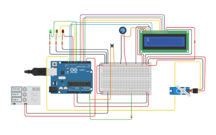 Circuit design Tim Cuddihy ELE1301 Assignment 3 | Tinkercad