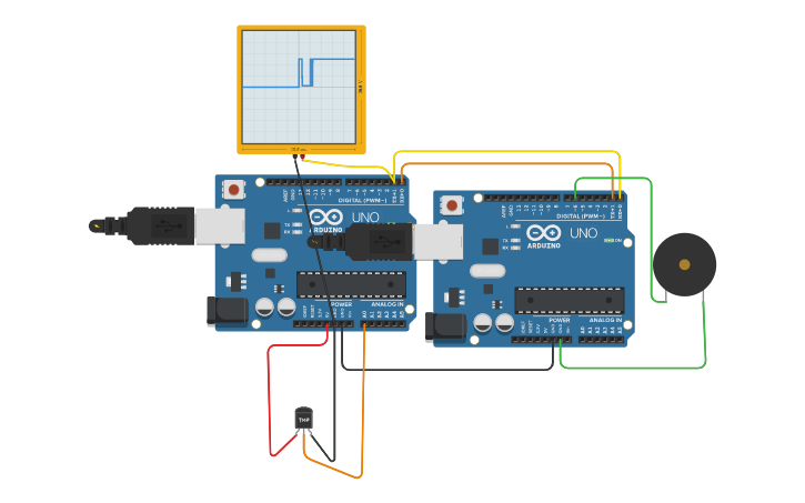 Circuit design VIN UART Communication Demo - Tinkercad