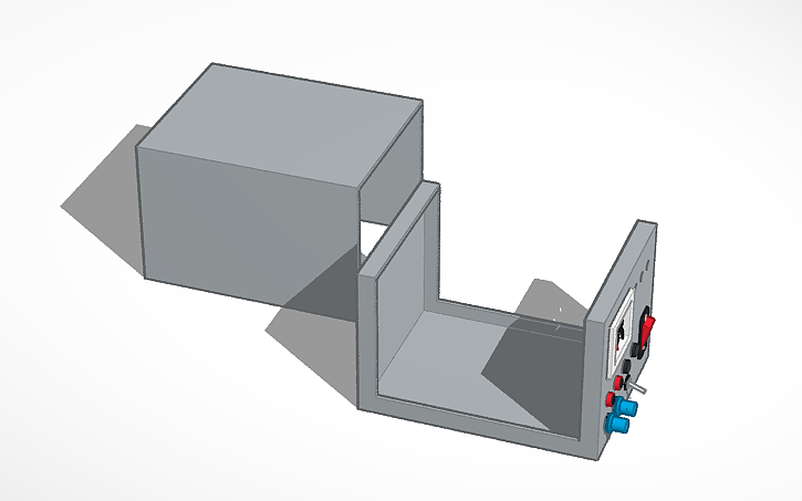 3D design FUENTE DE PODER - Tinkercad