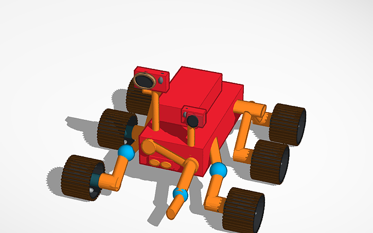 3d Design Cosmo Walker Tinkercad