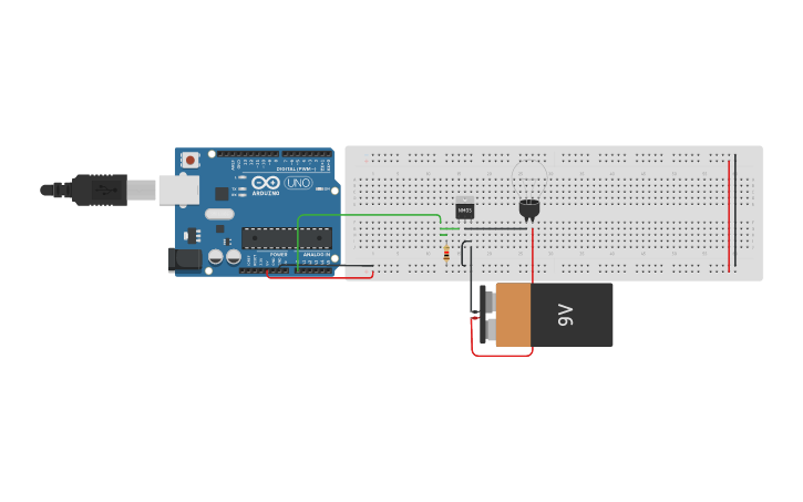 Circuit design MOS | Tinkercad