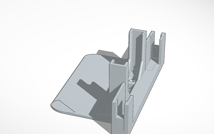 3D design Car CD Player Phone Mount - Tinkercad