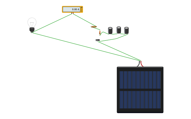 Circuit design batery charger - Tinkercad