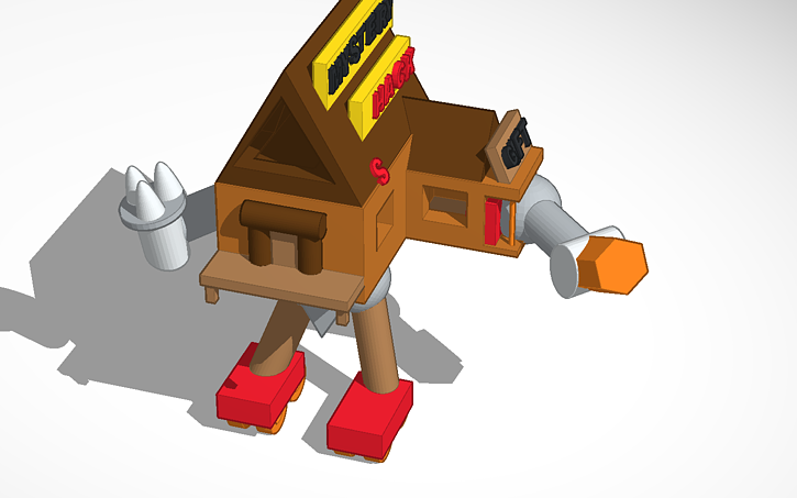 3D design Shacktron | Tinkercad