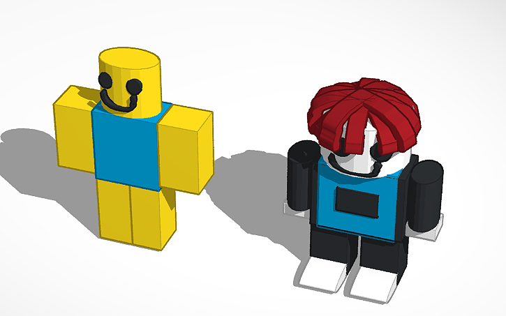 3D design Noob and bacon - Tinkercad