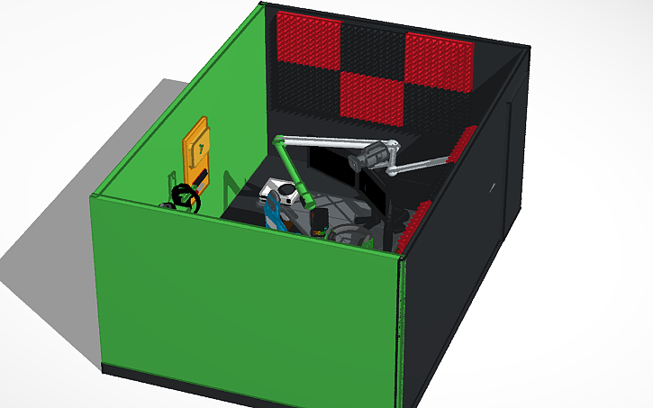 3D design epic gaming setup by meee | Tinkercad