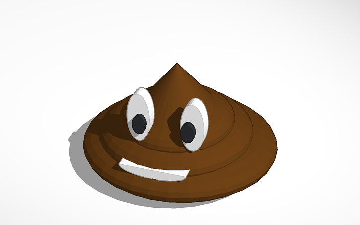 3D design the poop monster | Tinkercad