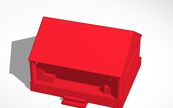 3D design THE RED HOUSE | Tinkercad