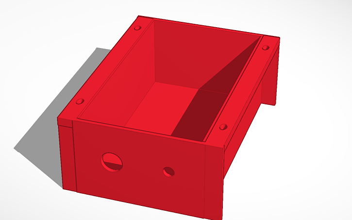 3D design 6 Volt Battery Box - Tinkercad