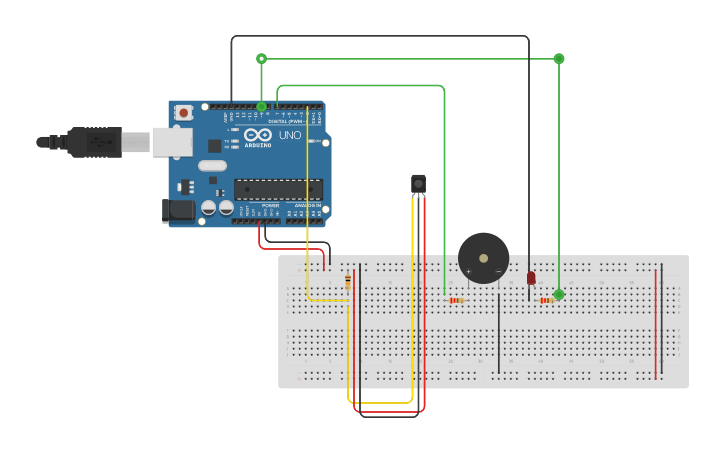 Circuit design Blood Clot Detector - Tinkercad