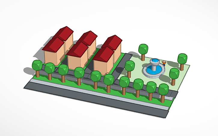 3D design My Neighborhood | Tinkercad