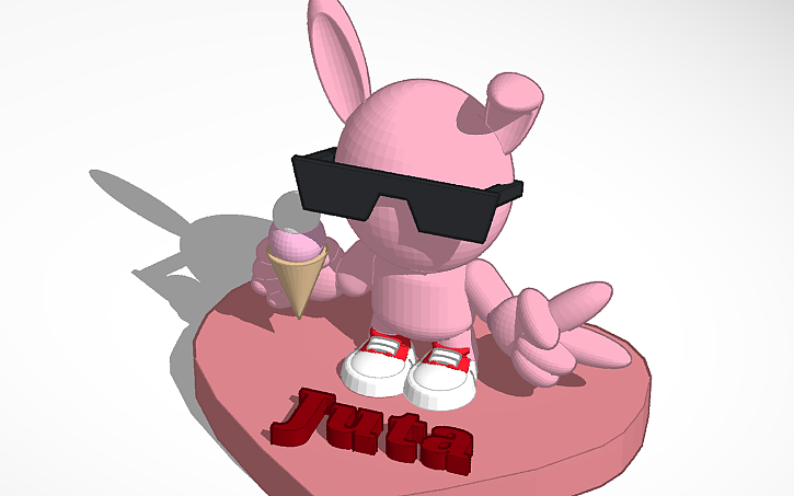 3D design bunny | Tinkercad