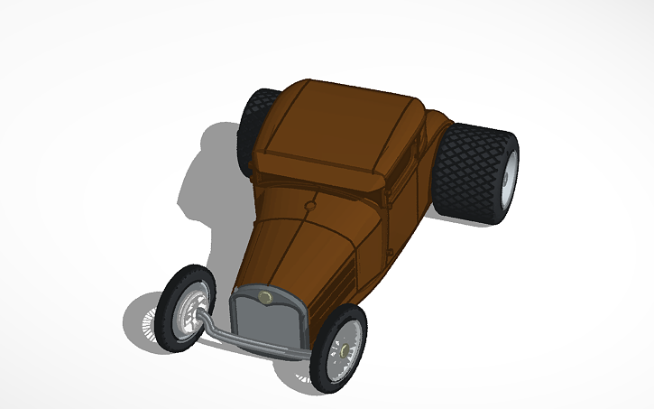 3D design Ford Rat Rod - Tinkercad