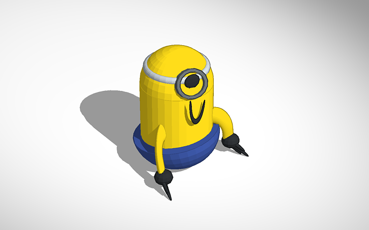 3D design minion | Tinkercad