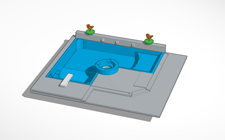 3D design Pool - Tinkercad