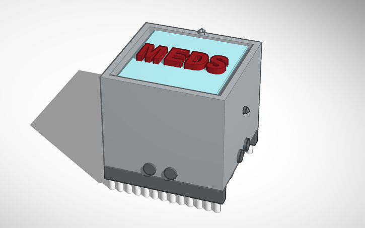 3D design Robot Mechanical Build - Tinkercad