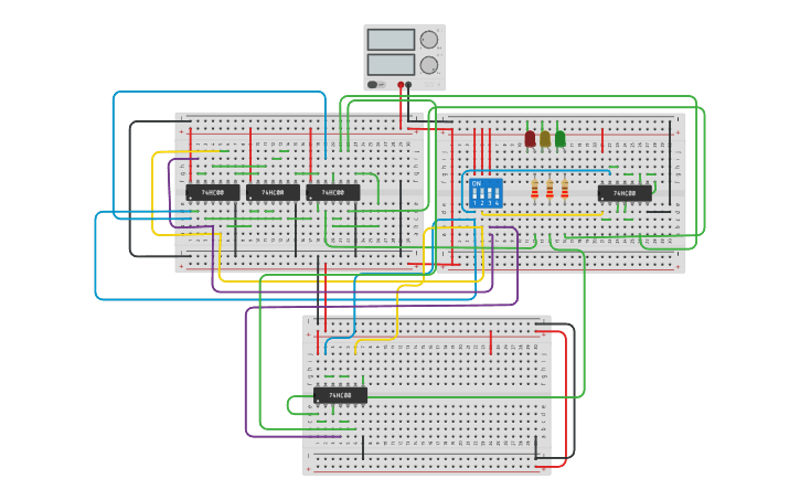 Circuit design smartwatch - Tinkercad
