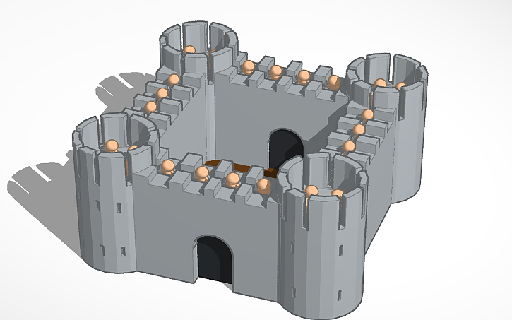 3D design AmpliacioCastell | Tinkercad