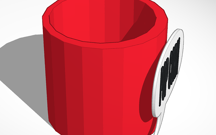 3D design POP CORN - Tinkercad