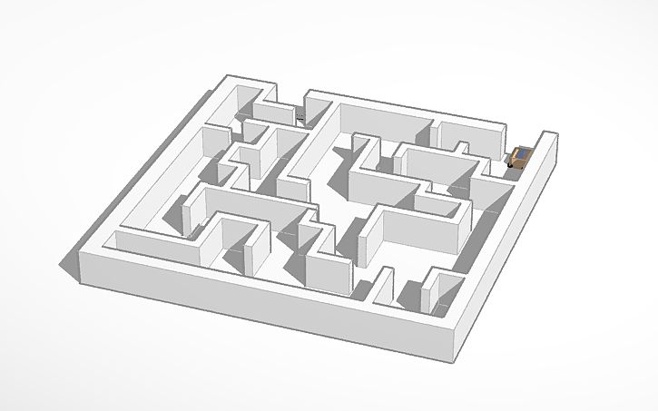 3D design Maze design CANM-08 | Tinkercad