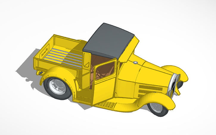 3D design Hot Rod | Tinkercad