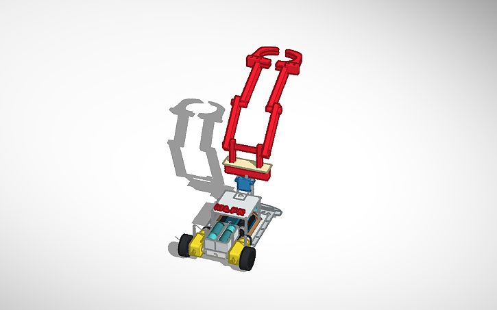 3D design LINE FOLLOWER robot - Tinkercad