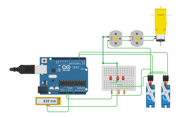 Circuit design Funky Stantia | Tinkercad
