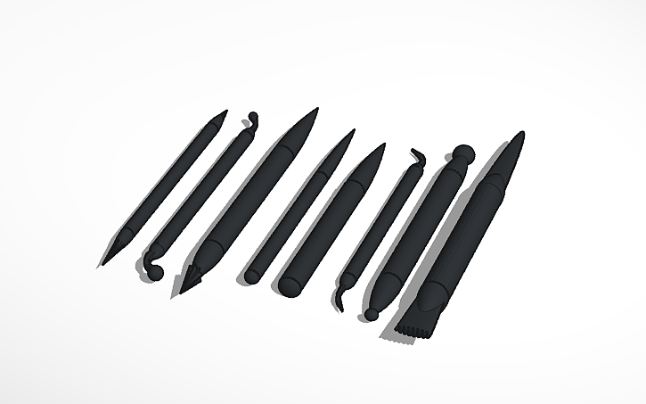 3D design sculpting tool set - Tinkercad