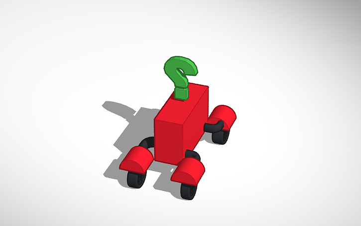 3D design A stupid car - Tinkercad