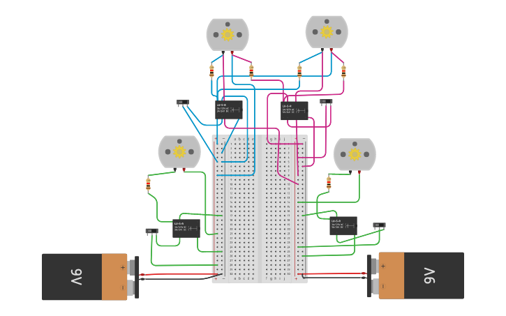 Circuit design Differential_Drive_Iteration_1 Swaminathan S K - Tinkercad