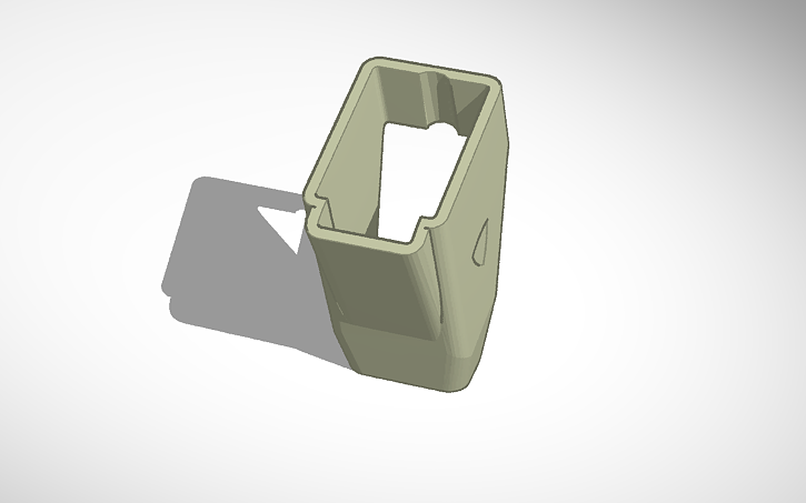 3D design H&K 9mm magazine speed loader - Tinkercad