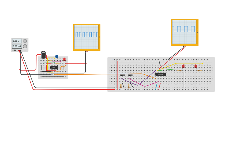 Circuit design Lab7_Part1-2(DD) - Tinkercad