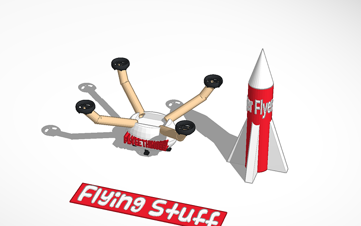 3D design Flying Stuff | Tinkercad