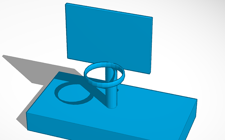 3D design basketball hoop | Tinkercad