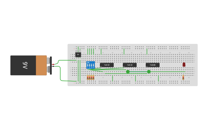 Circuit design Circuit 1 - Engineering (AD) | Tinkercad