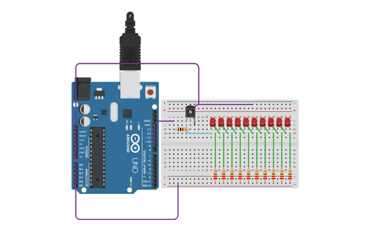 Circuit Design Пр8 задание 5 1 Tinkercad