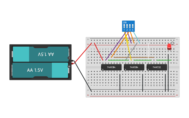 Circuit design 28 TEC - Tinkercad