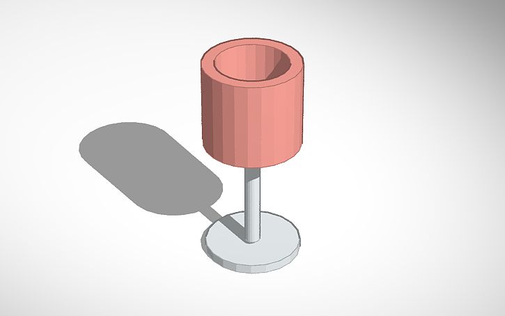 3d Design Lamp Tinkercad